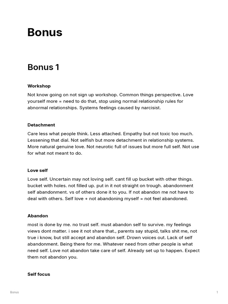 Bonus | PDF | Psychological Trauma | Shame