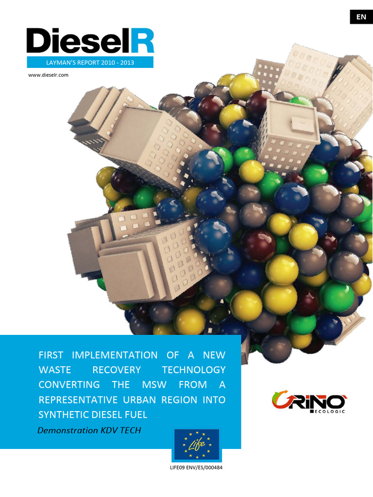 Annex 1 Layman Report European Commision | PDF | Waste | Diesel Fuel