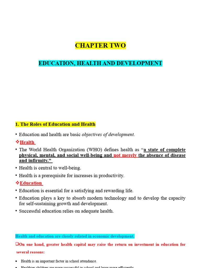 Chap 2 Devel 2 | PDF | Poverty | Poverty & Homelessness