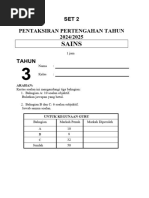 Matematik Exam Tahun 3 | PDF