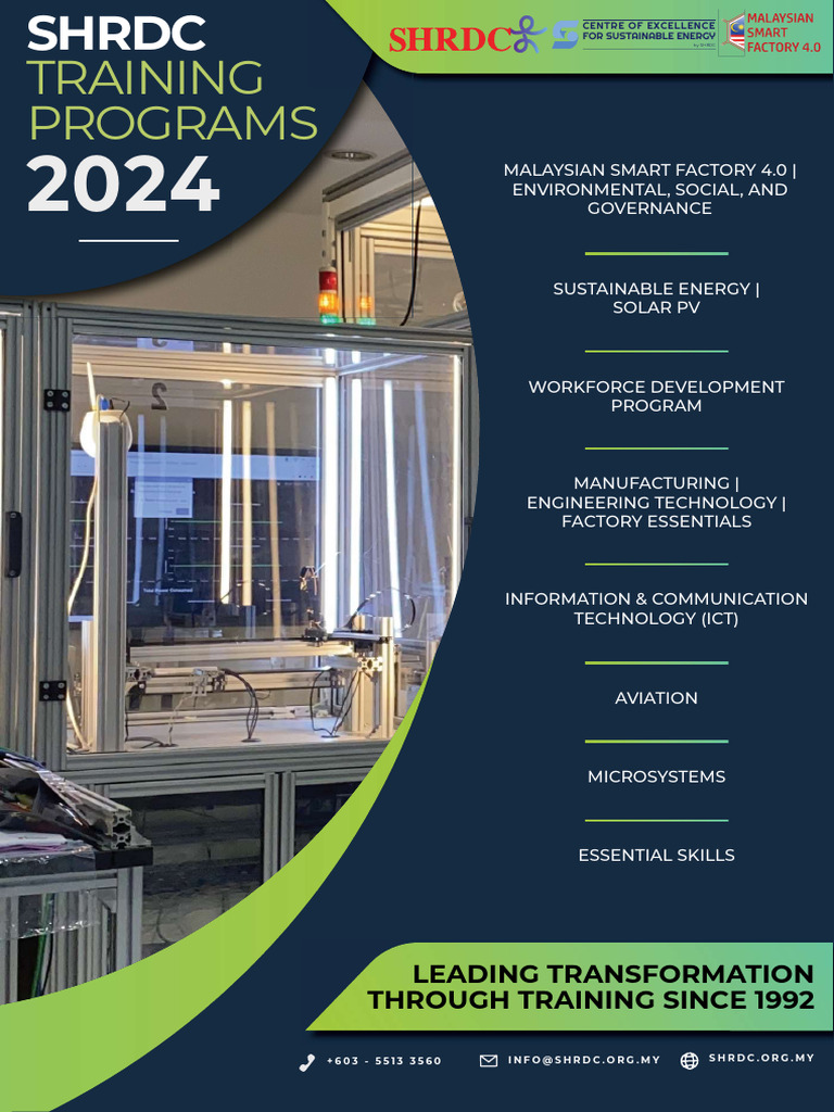 SHRDC Course List 2024 | PDF | Photovoltaic System | Engineering