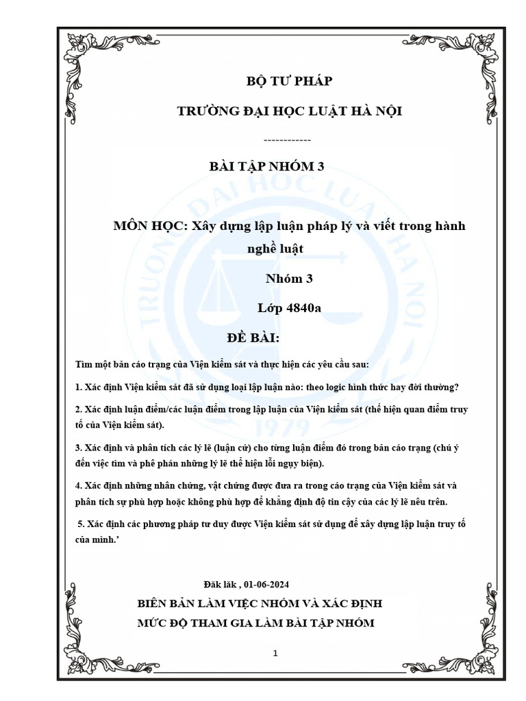 bản cáo trạng txt và nhóm 3 | PDF