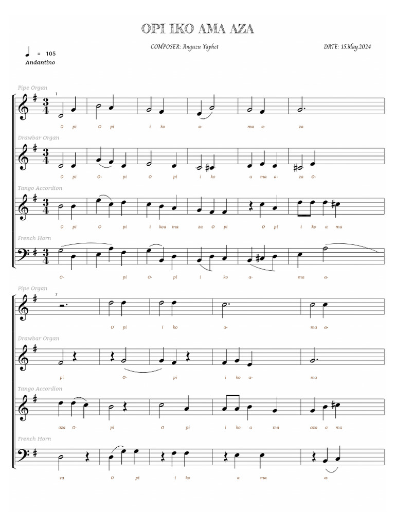 Opi Iko Ama Aza 20240624 195631 | PDF