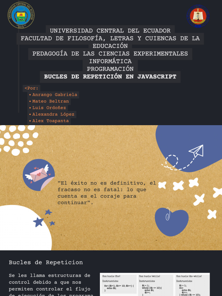 Bucles de Repeticion en Javacript | PDF