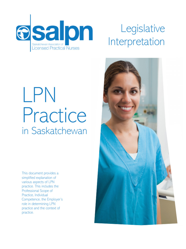 LPN Practice Guidelines in Saskatchewan | PDF | Nursing | Medical Diagnosis