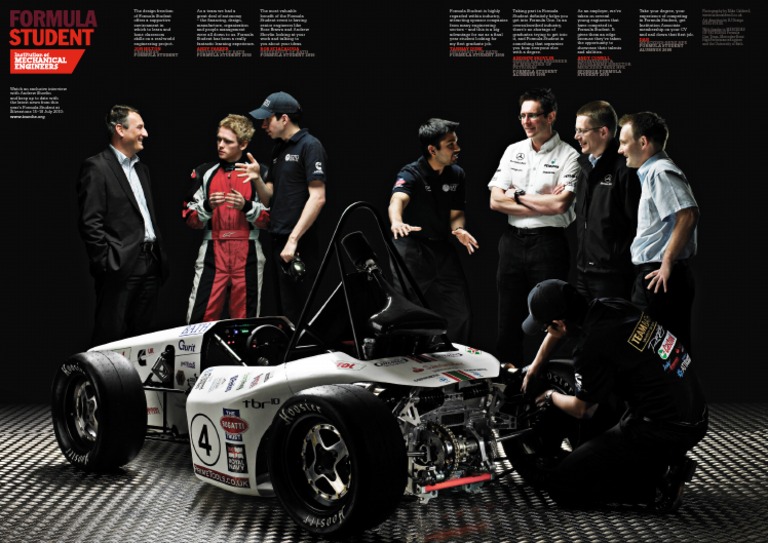 Formula Student: A Path to F1 Careers | PDF