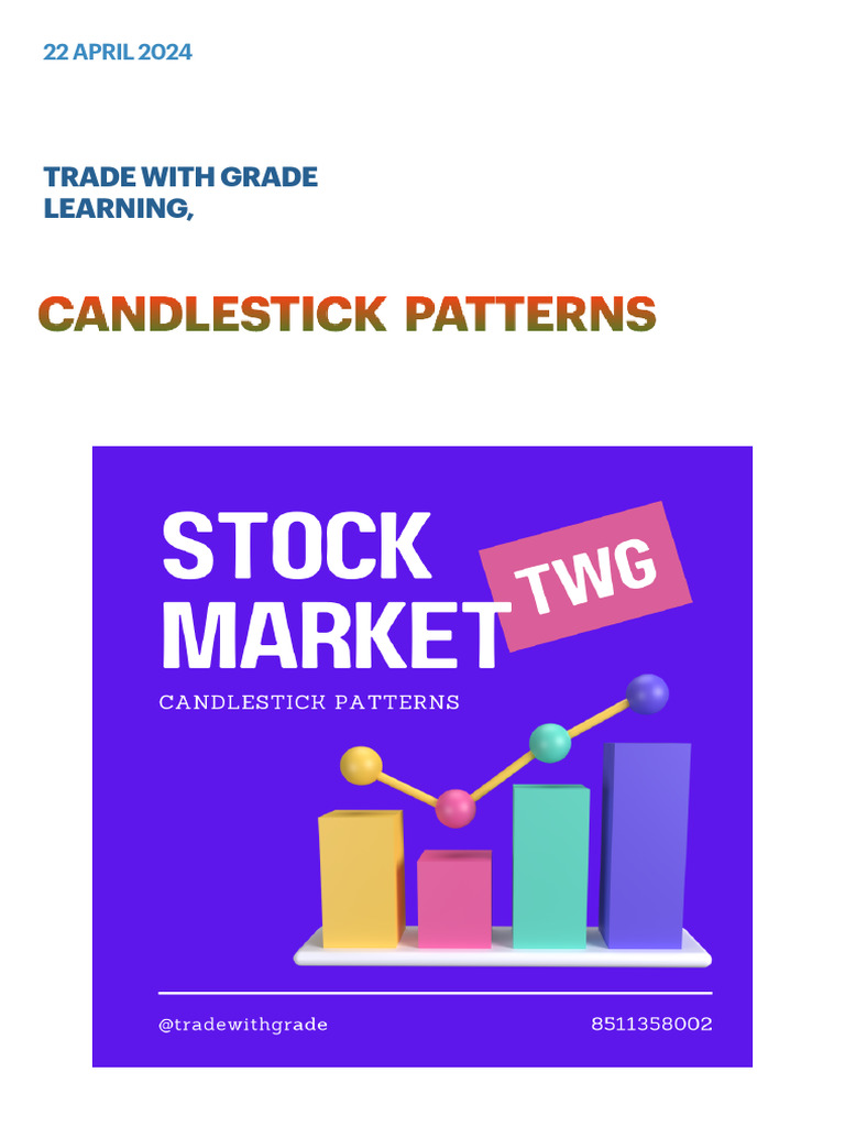 TWG Candlestick Pattern | PDF | Market Trend | Day Trading