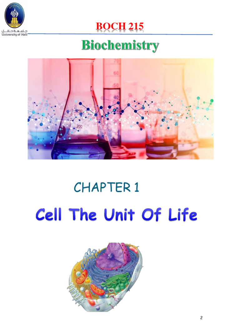 1- Introduction and Chapter 1 - بايو1 | PDF