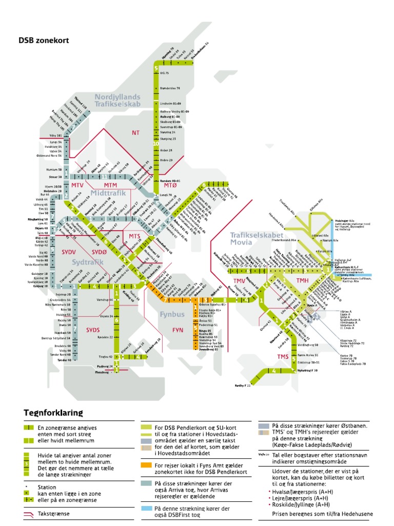 Zonekort 2011 | PDF