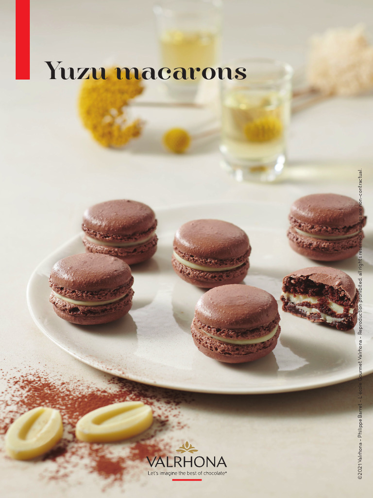 Macaron-Coque-Cacao US HDsscoupe | PDF | Macaron | Chocolate