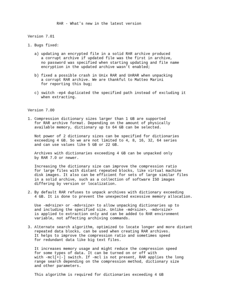 Whatsnew | PDF | Computer File | Command Line Interface