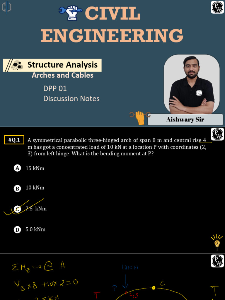 Arches and Cables | PDF | Tension (Physics)