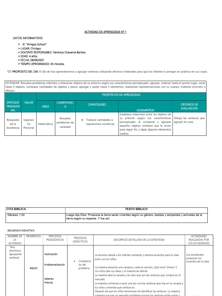 Act de Aprendizaje PPP | PDF | Aprendizaje | Modificación de comportamiento