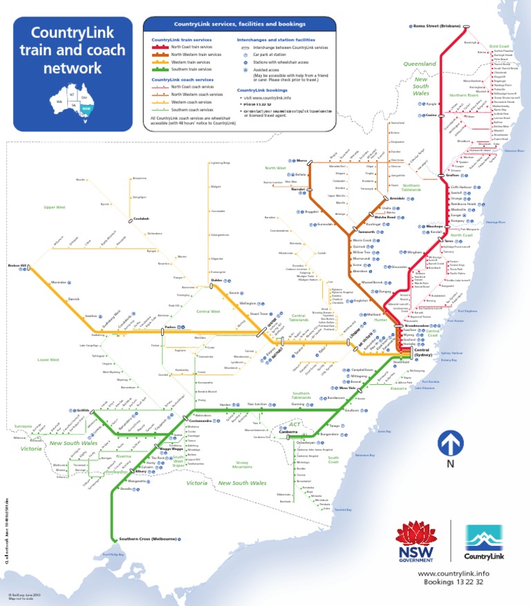 Country Link Network | PDF | Rail Transport | Railway Companies