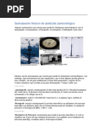 Instrumentos para Medir El Clima | PDF