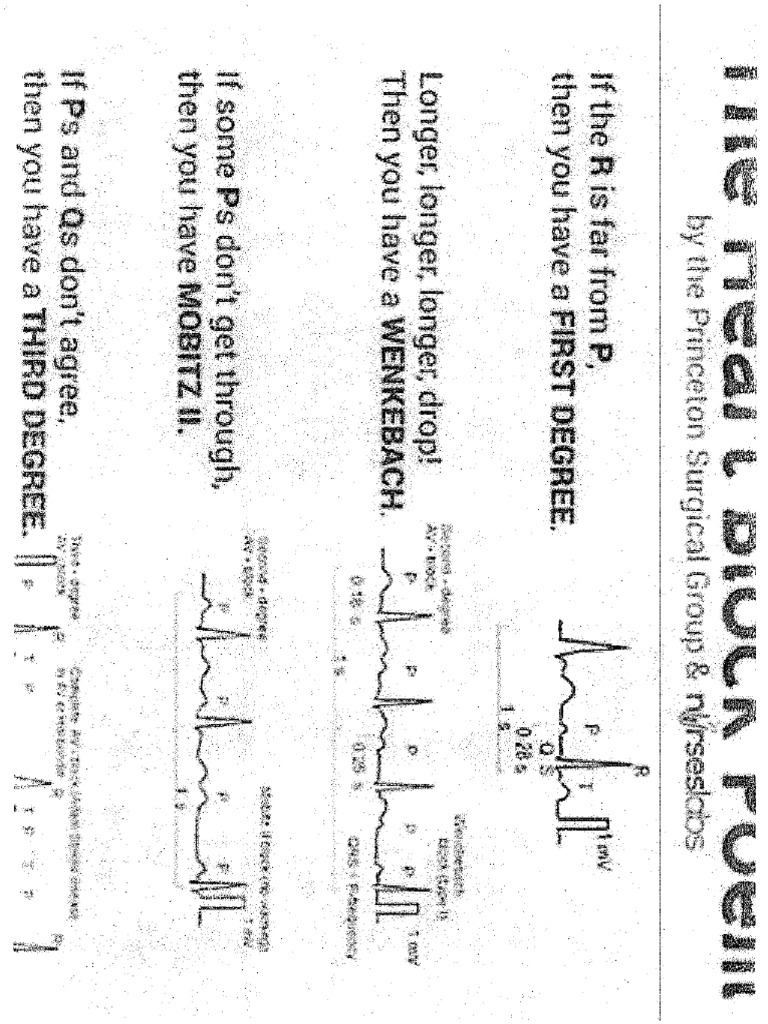 Heart Block Poem | PDF