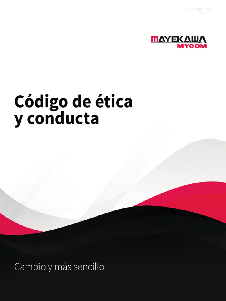 Código de Ética y Valores en MAYEKAWA LATAM | PDF | Business ...