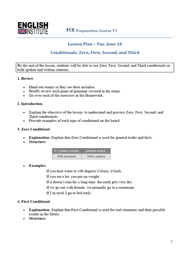 T3 Lesson Plan 7 Jun 18 | PDF | Grammar | Linguistics