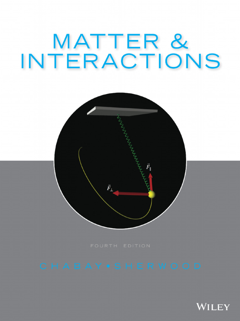 Matter and Interactions | PDF