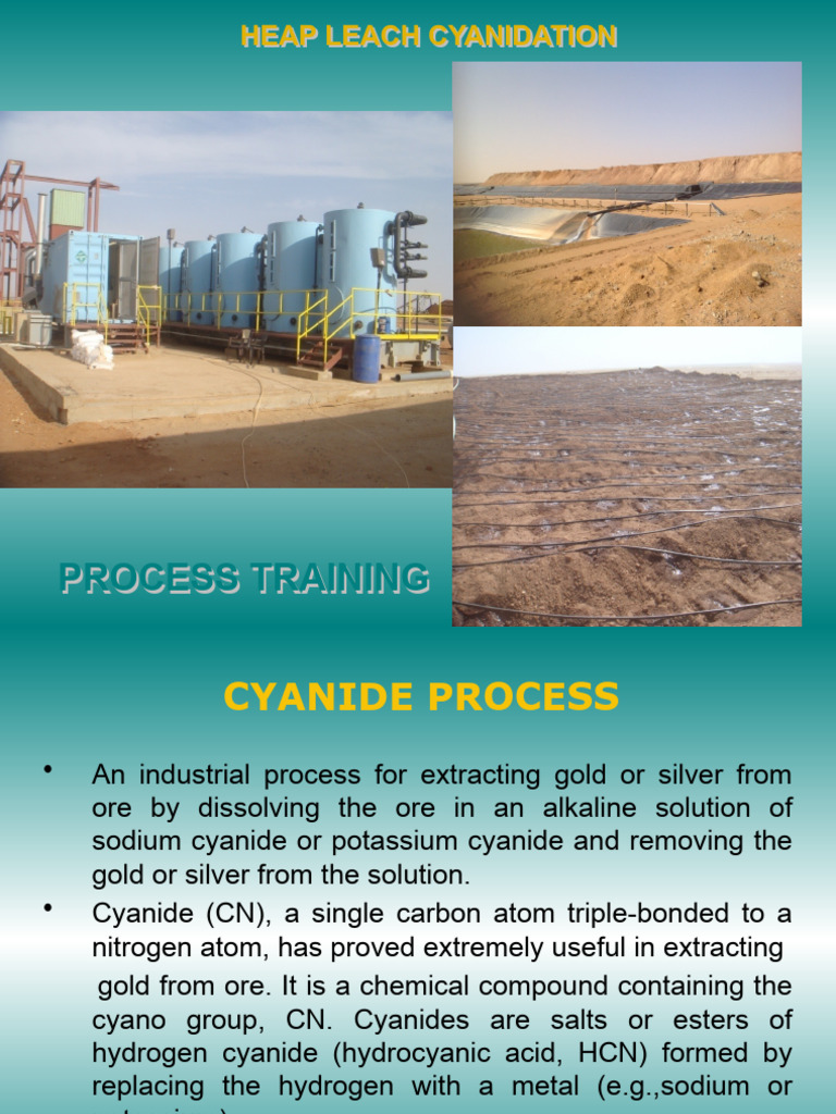Presentation - Heap Leach | PDF | Cyanide | Silver