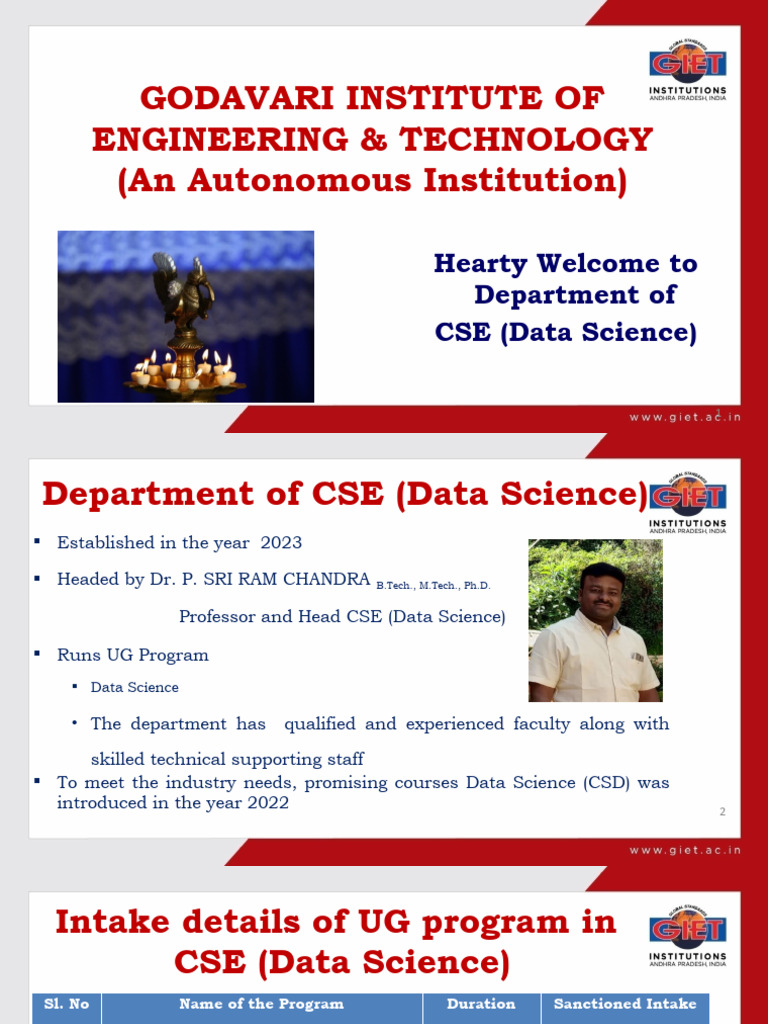 CSE Data Science Program Overview 2023 | PDF | Data Science | Data