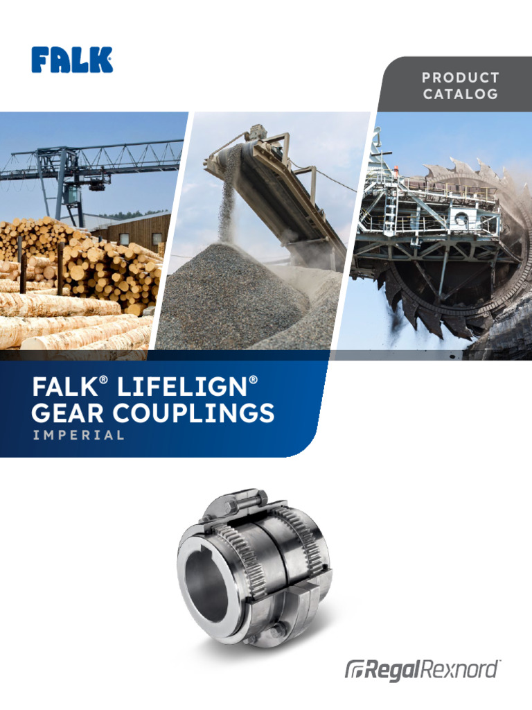 451 110 - Falk Lifelign Gear Couplings - Catalog | PDF | Horsepower ...