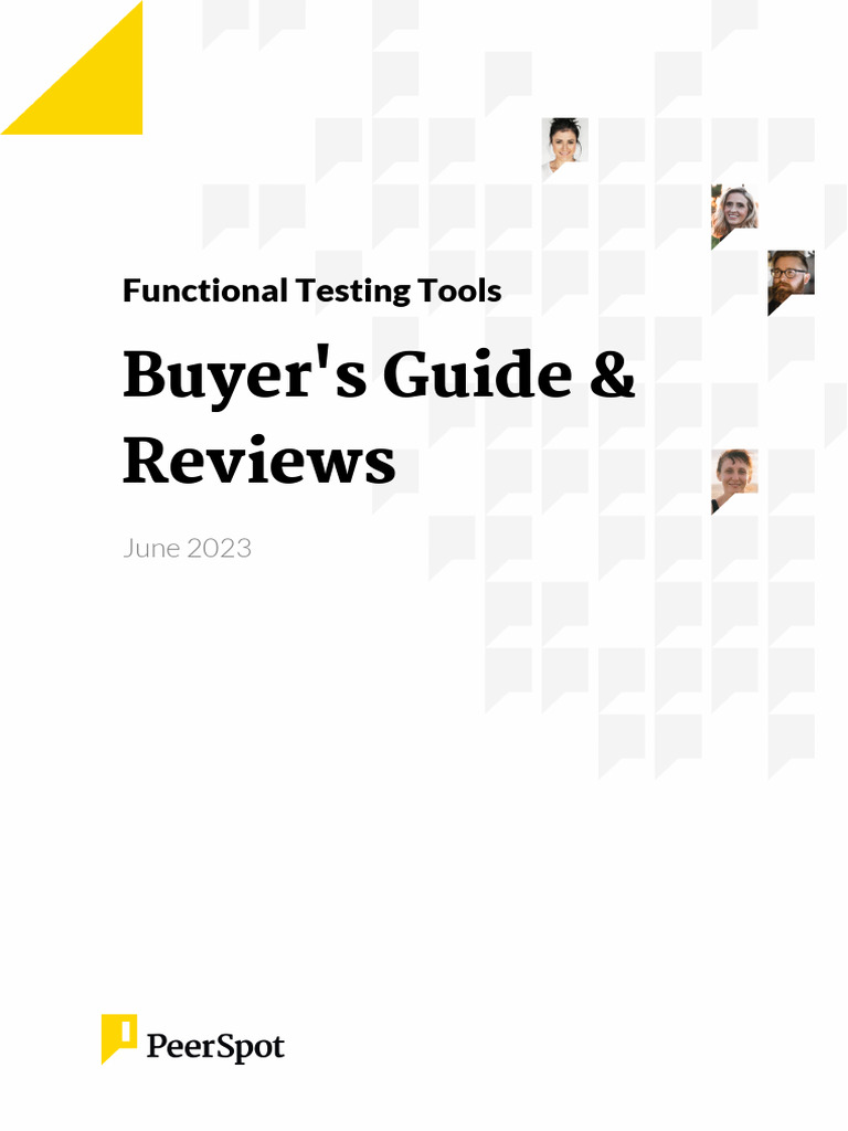 Functional Testing Tools Report From PeerSpot 2023-06!24!17ki | PDF ...