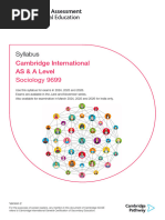 Cambridge Psychology Syllabus 2024-2026 | PDF | Psychology | Methodology