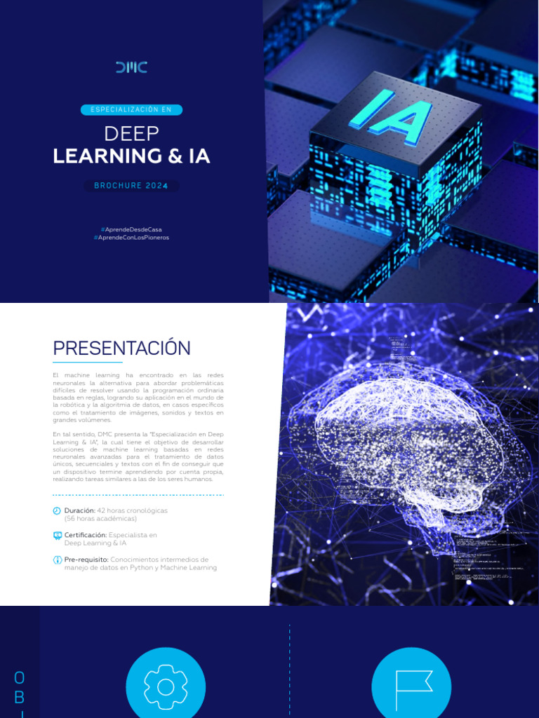 24 Brochure Esp Deep Learning | PDF | Red neuronal artificial ...