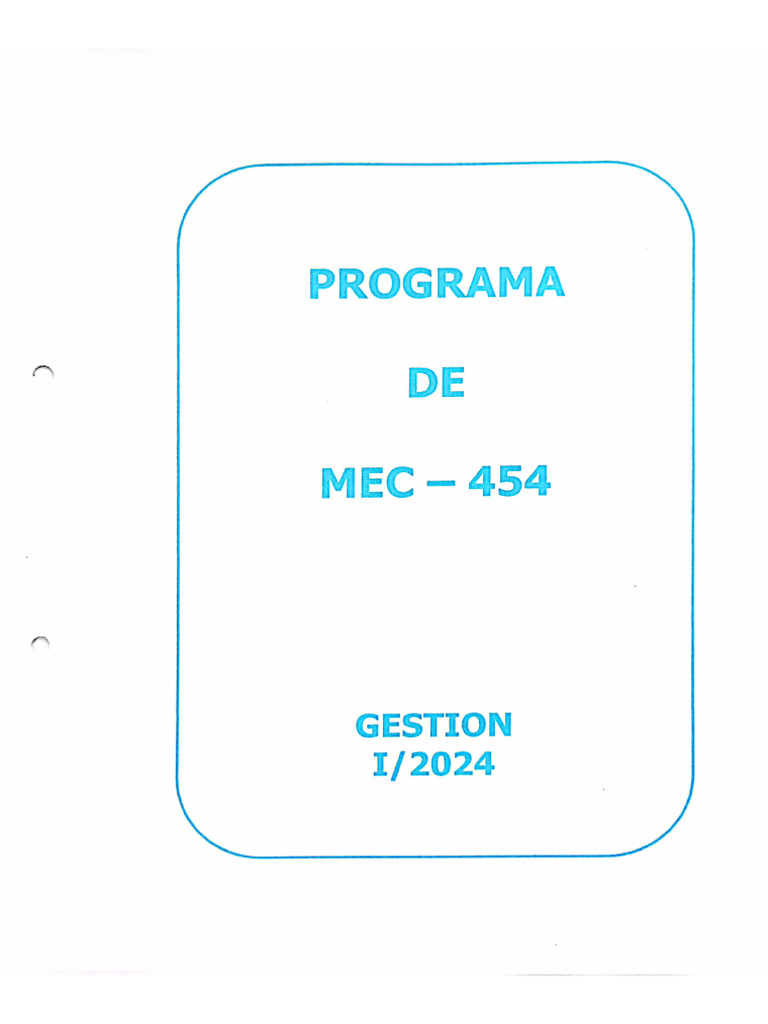 Simbologia y Programa | PDF