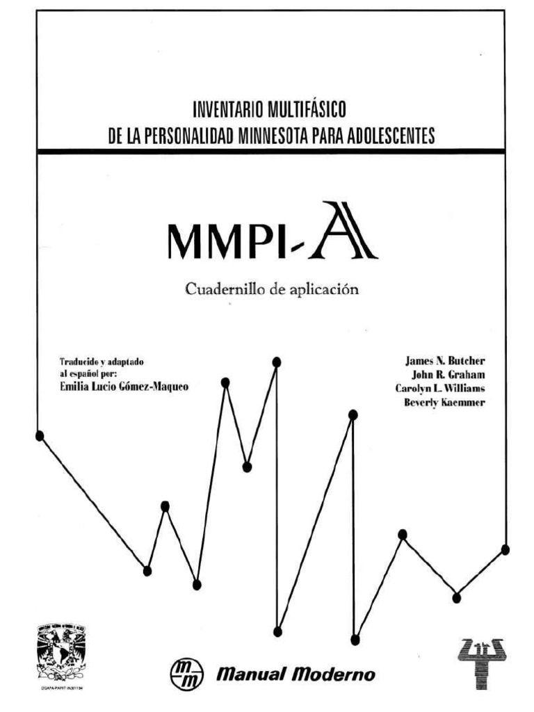 Cuadernillo de Aplicación Mmpi-A | PDF