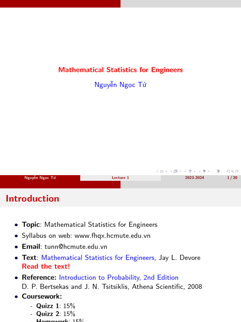 Prob And Stat Lecture 1 Pdf Empty Set Mathematics