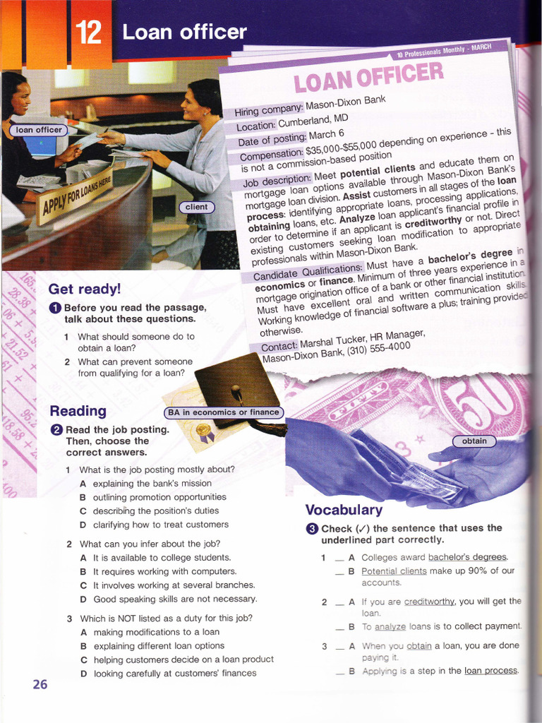 Career Paths - Banking - SB Loan Officer Credit Analyst | PDF | Financial Analyst | Credit