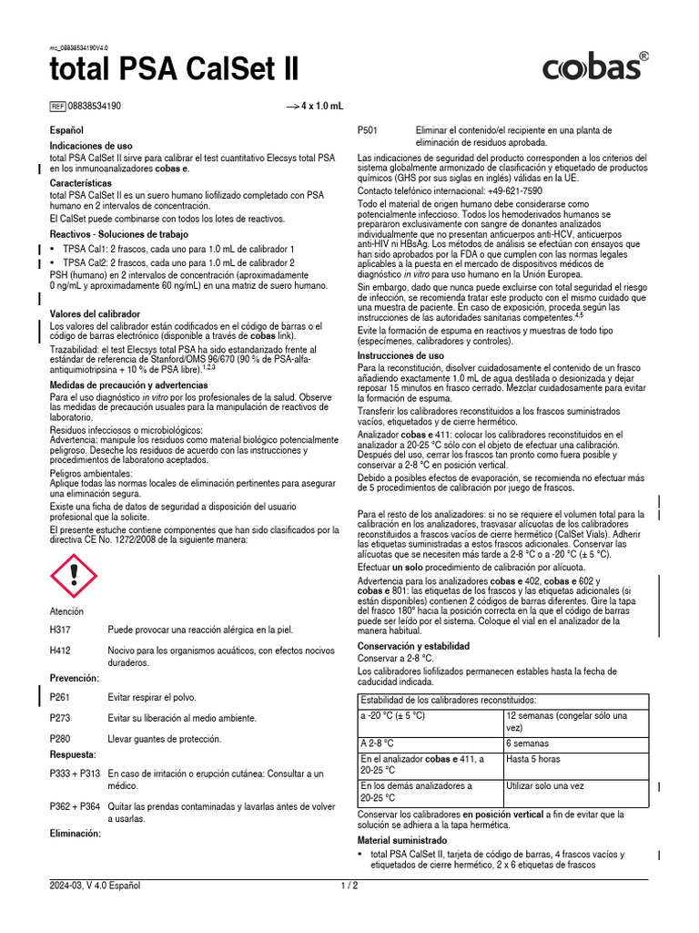 Insert - Total PSA CalSet II - Ms - 08838534190.v4.es | PDF ...