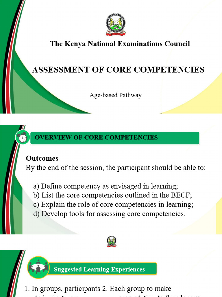 ASSESSMENT OF CORE COMPETENCIES JS May 2024 | PDF | Self Efficacy ... ASSESSMENT OF CORE COMPETENCIES JS May 2024 | PDF | Self Efficacy ...