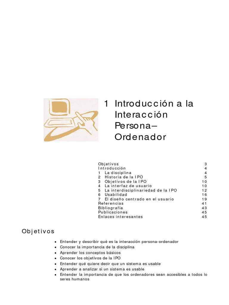 Introducción A La Interacción Persona - Ordenador | PDF | La ...