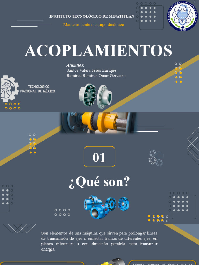 Acoplamientos | PDF | Eje | Engranaje