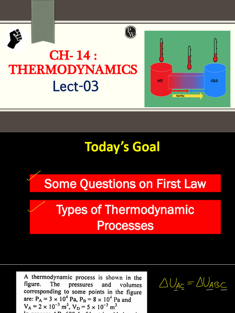 Ch-Thermodynamics Lect 03 Notes | PDF | Technology & Engineering Ch-Thermodynamics Lect 03 Notes | PDF | Technology & Engineering