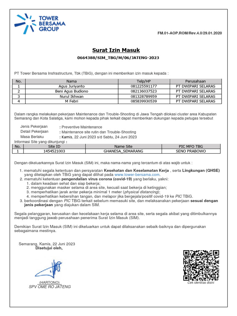 Permit Audit SMG | PDF