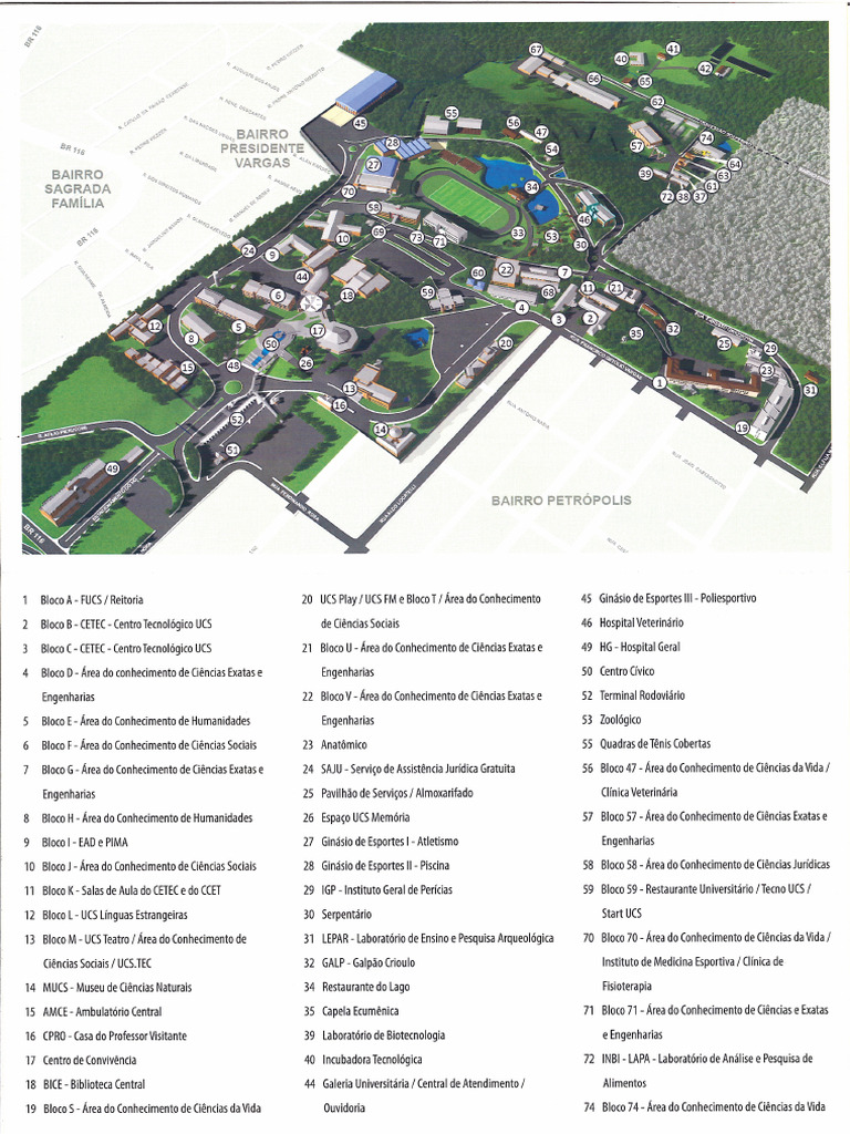 Mapa Ucs | PDF