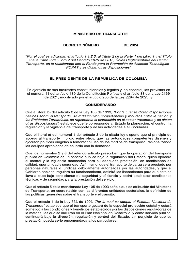 FOAT para Comentarios | PDF | Transporte | Coche