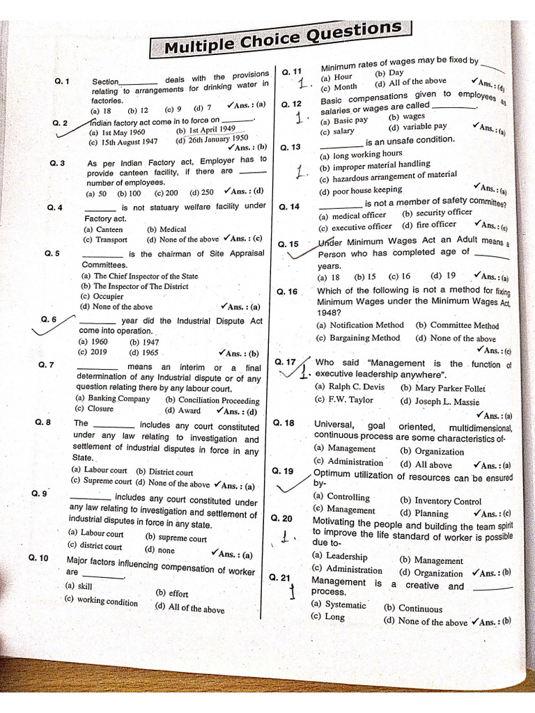 NEW MGT, MCQ, QuestionBank | PDF