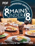 Tender Loving Cuisine Menu 2023/24 | PDF | Cheesecake | Curry