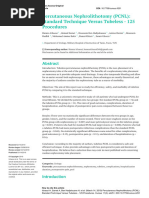 PCNL CPT Code and Claim Guidelines | PDF | Medicine | Social Programs