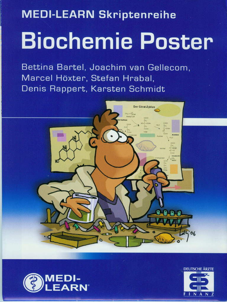 MEDI-LEARN Poster Biochemie (Bettina Bartel, Joachim Van Gellecom Etc ...