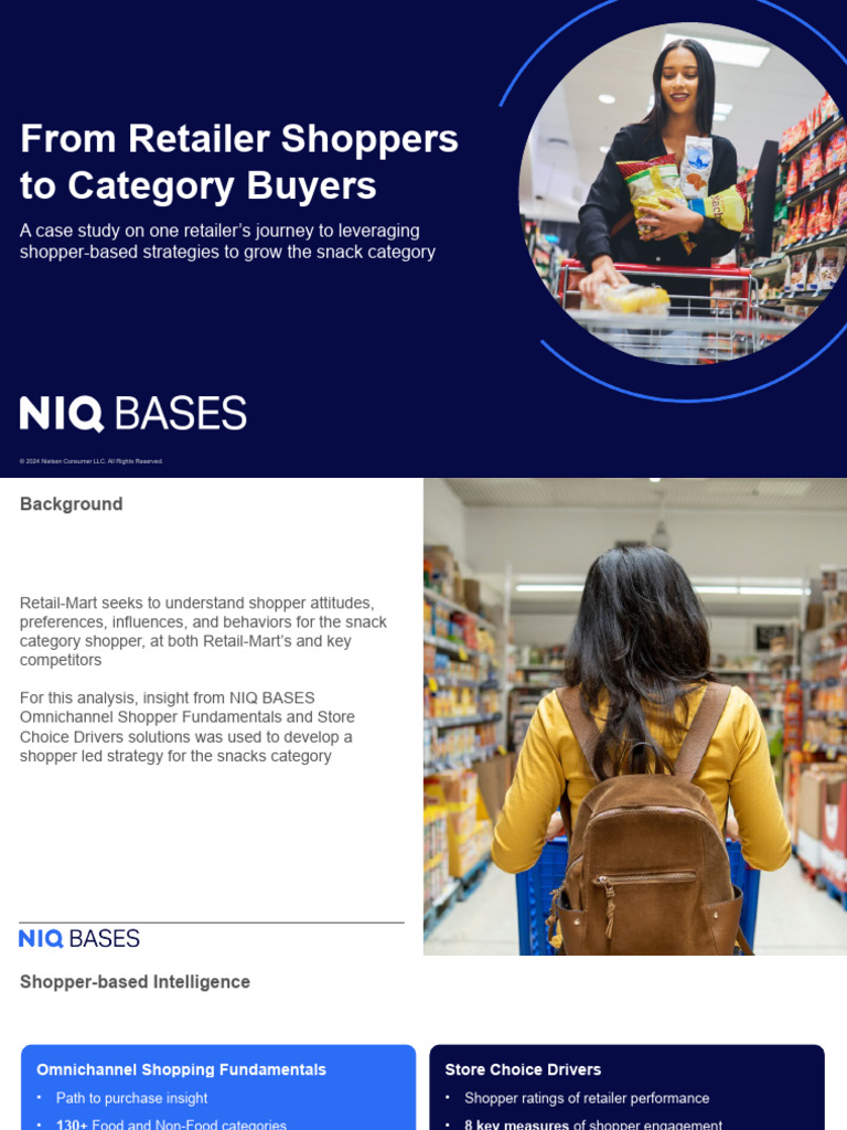 Case Study RetailMart NIQ BASES Omnishopper Fundamentals | PDF | Retail ...