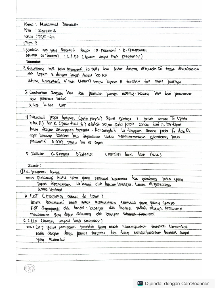 Ujian Muhammad Zainuddin | PDF