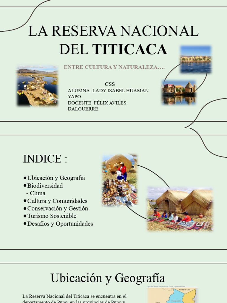 RNT - CSS Lady Isabel Huaman Yapo | PDF | Entorno natural | Ciencias de ...