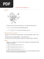 Unsymmetrical Bending of Beams Explained | PDF | Bending | Beam (Structure)