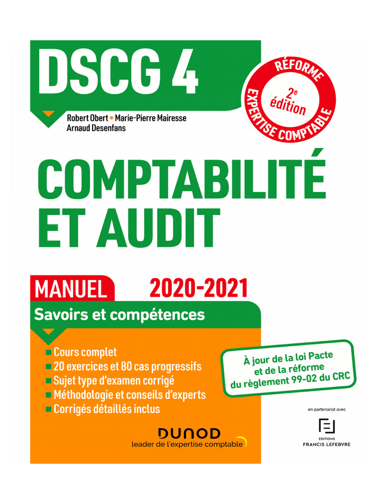 DSCG 4 - Comptabilité Et Audit | PDF